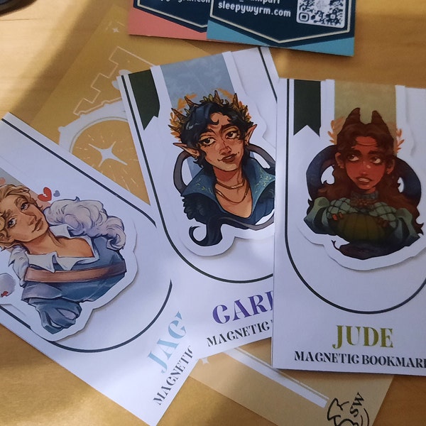 OUABH & CARAVAL Magnetic Bookmarks | Once Upon a Broken Heart Merch ...
