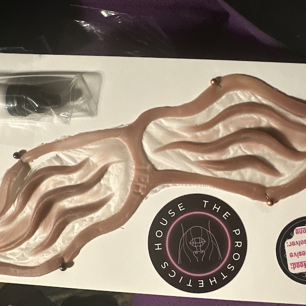 The Alien Spine Sci Fi Silicone Prosthetic SFX Make Up - Etsy