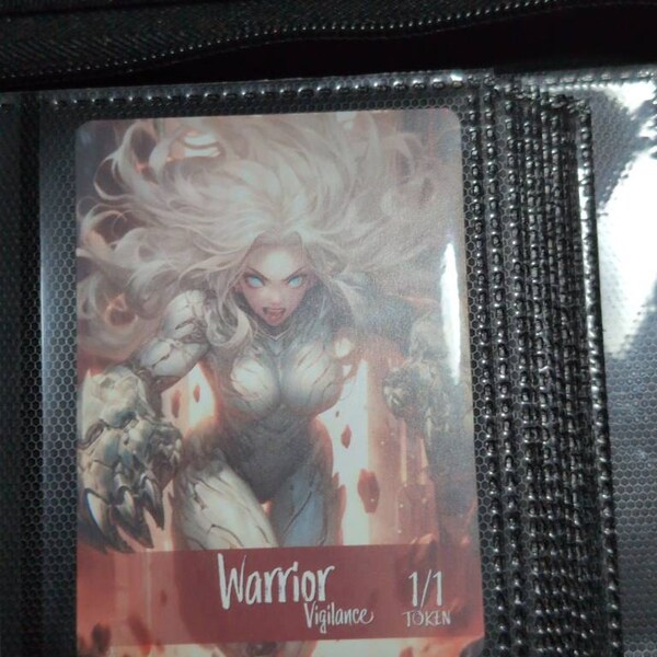 PILOT Token for TCG - Full Custom Art - Anime Waifu - Stunning Pilot of ...