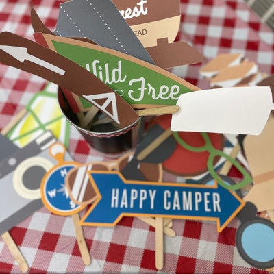 Printable Food Photo Booth Props Food Photobooth Burger and Fries Photo ...