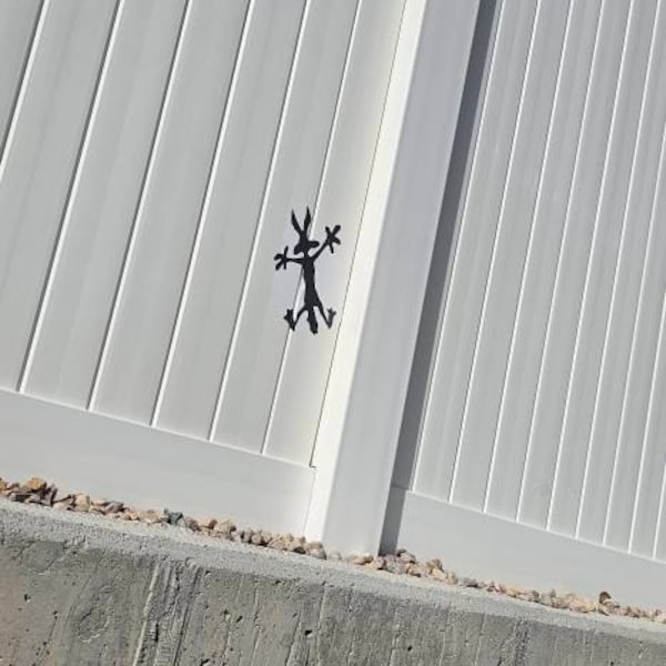 Wile E. Coyote Splat Image in Road Runner Decal - Etsy