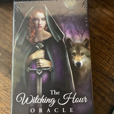Witching Hour Oracle Cards Set Tarot Card Deck Booklet Kit Magick Magic ...