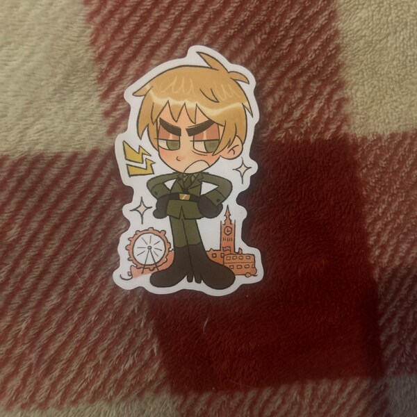 Hetalia 3" Keychains, America, England, France - Acrylic Charm - Etsy