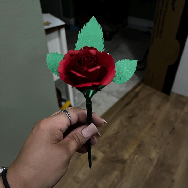 Paper Flower Carnation Template | Carnations & Leaves Digital | SVG ...