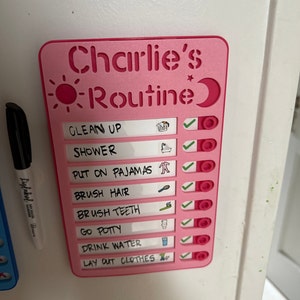 To-do List, Routine Chart, Chore Chart, Daily Checklist, Kids Daily ...