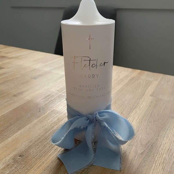 Orthodox Personalised Baptism Package standard Box choose Your Colours ...