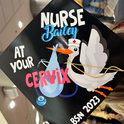 Personalized Graduation Cap Topper Motivational Quote Grad - Etsy