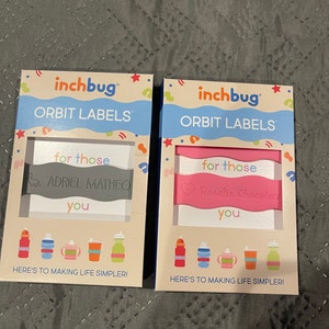 Personalized Orbit Labels 2.0 for Baby Bottles and Sippy Cups by ...