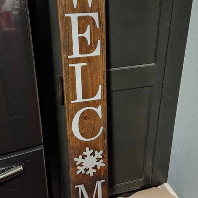WELCOME Sign With Interchangeable Designs / Personalized WELCOME Sign ...