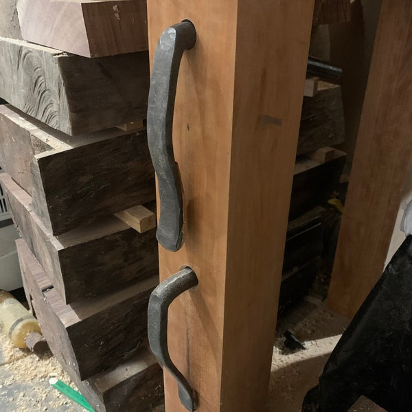 Forged Steel Xmas Tree Ornaments. Blacksmith Hand Forged Steel ...