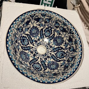 Bathroom Ceramic Black Circle Spiral Wash Basin, Bathroom Vessel Sink ...