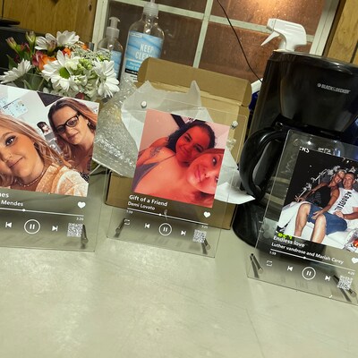 Custom Music Plaque, Song Album Cover Plaque, Music Decor, Personalized ...