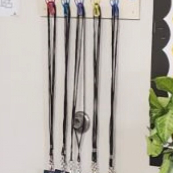 Coffee Theme Classroom Hall Passes for Teachers, Personalized, Set of ...