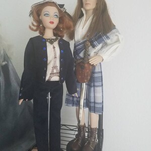 Barbie Silkstone & FR Outfit Coton Ooak Par Ma Doll of Dawn - Etsy