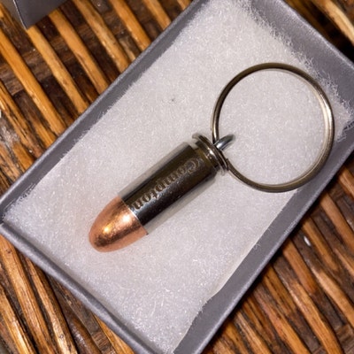 Bullet Ring / 9mm Sterling Inlaid Bullet Ring WIN-9MM-N/B-INR - Etsy