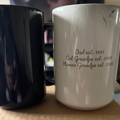 Personalized Hidden Message Magic Coffee Mug Secret Message Color ...