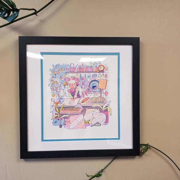 My Fave Riso Flavors: Small Risograph Print - Etsy