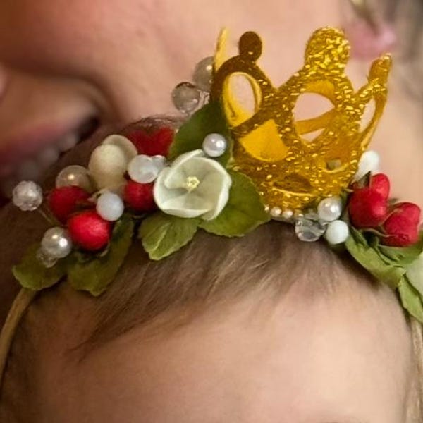 Birthday Crown, 1st Birthday, 1st Birthday Crown, Cake Smash Prop ...