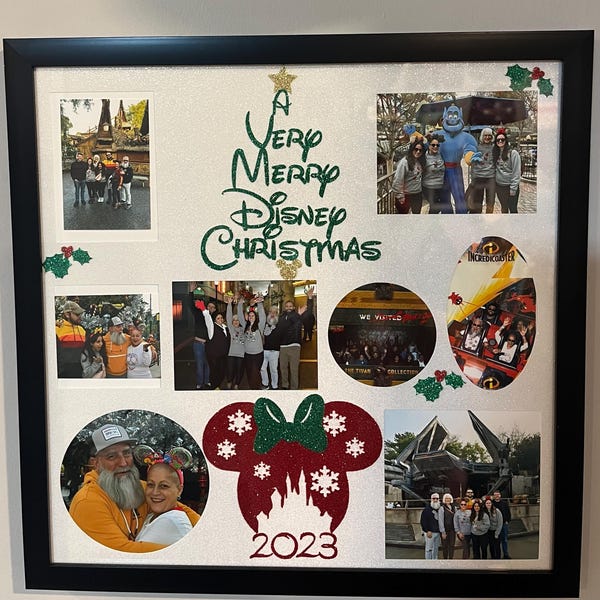 Disney Picture Frame Best Day Ever Collage Photo Frame Mickey Mouse ...