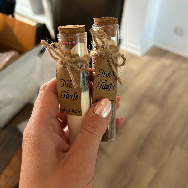 Hot Chocolate Wedding Favour in Tube, Personalised, Hot Chocolate With ...