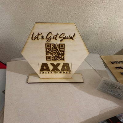 DIGITAL DOWNLOAD Social Media Sign Laser File Lasercutting File Svg ...