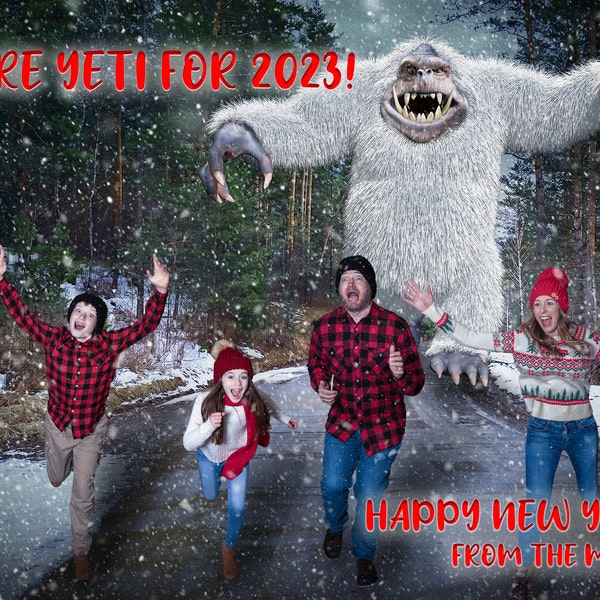 Yeti Digital Background, Premade Digital Background ~ Yeti Inspired - Etsy