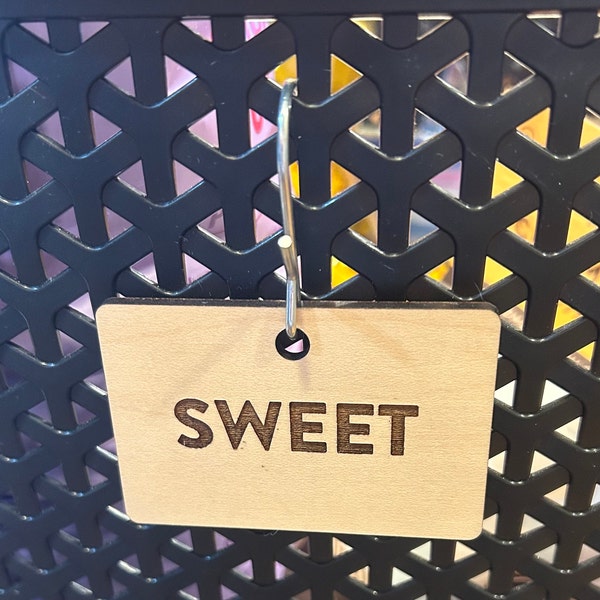 Custom Wood Linen Closet Tags Labels for Laundry Organization Clean ...