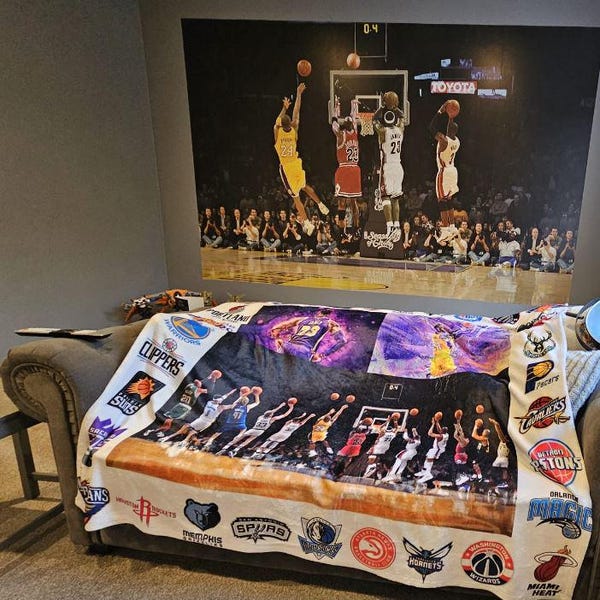 Basketball Themed Wallpaper, Sport Themed Teenage Room Mural ...