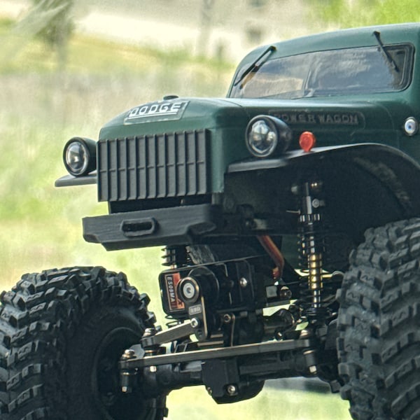 SCX24 Power Wagon High Clearance Front Bumper - Etsy