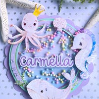 Mermaids 2. Watercolor Clipart, Sea, Girls, Magic, Fairytale, Wreath ...