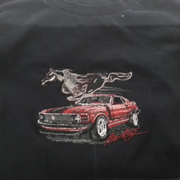 Embroidery Design / Shelby GT500 / Ford Mustang Shelby / 4 Different ...