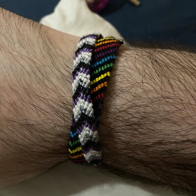 Trans Pride Bracelet Transgender Woman LGBT LGBTQ Queer Handmade ...