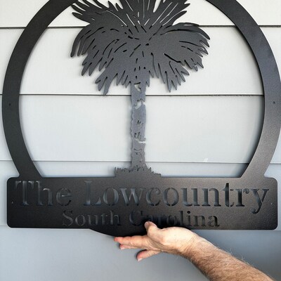 Welcome Metal Wall Art Laser Cut Metal Welcome Sign Outdoor - Etsy