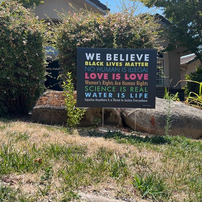 White Supremacy is Terrorism Bumper Sticker // 6x4.5 // Protective ...