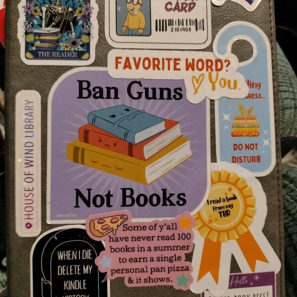 CUSTOM Mini Book Cover STICKERS | Reading Tracker, Tiny Book Stickers ...