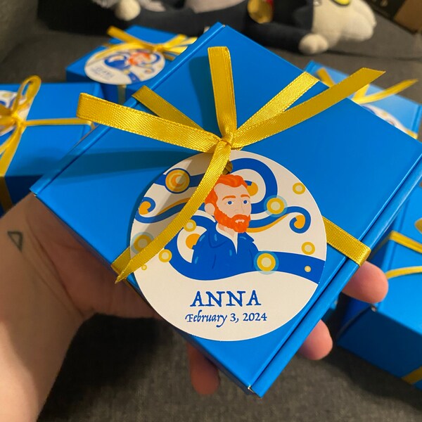 Vincent Van Gogh "starry Night" Customize Printed Photo Gift. Your Own ...