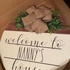 Welcome Sign for Grandparents - Personalized Welcome Sign - Custom Door ...