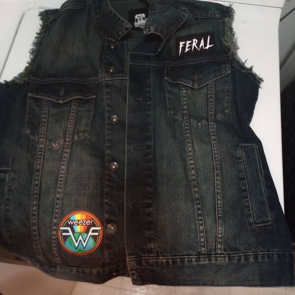 Feral Patch - Feral Punk Patch - Folk Punk Patch - Crust Punk Patches ...