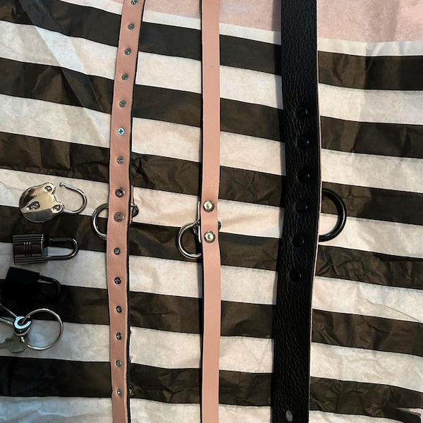 4 Restraint Straps, Bedpost Bondage Straps, BDSM Bed Restraints ...