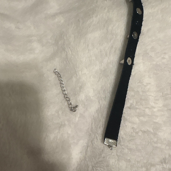 Black Faux Leather Choker, 10mm Plain Black Choker, Punk Choker, Rocker ...