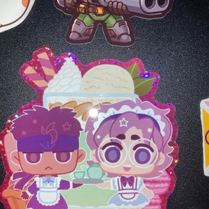 Kingdom Hearts SEA SALT TRIO 3 Holographic Sticker - Etsy