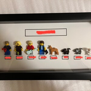 Personalized Mini Me Minifigure Rectangular Large Frame. - Etsy