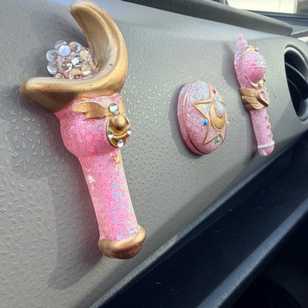 Sailor Magical Pink Star Popsocket | Enchanting Phone Grip & Stand - Etsy