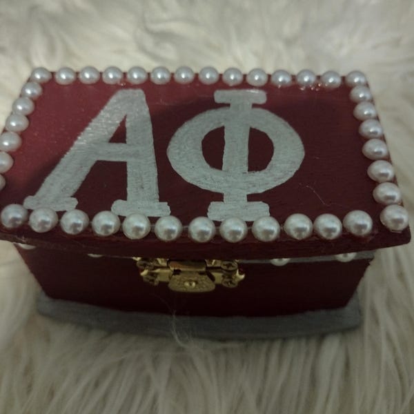 Custom Handmade Sorority Pin Boxes - Etsy