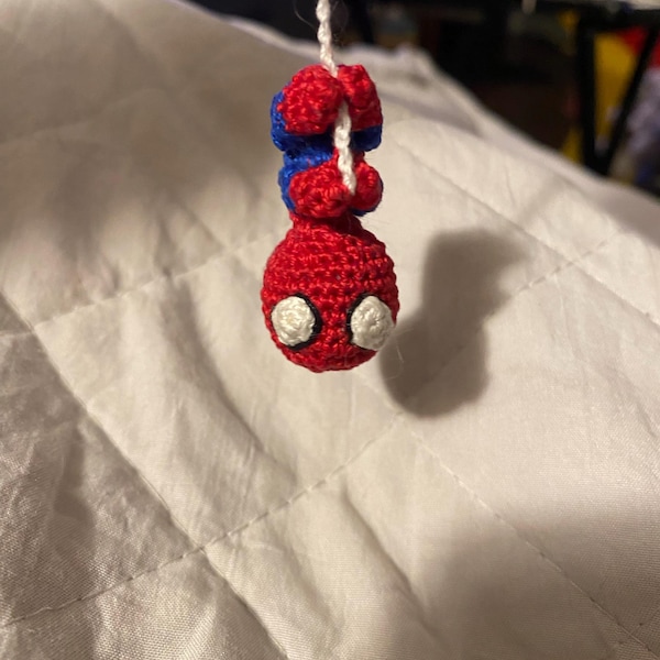 Crochet Spiderman Car Hanger Digital Pattern - Etsy