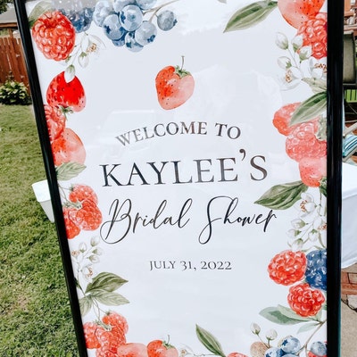Strawberry Printable Paper Banner Editable Letter Number - Etsy