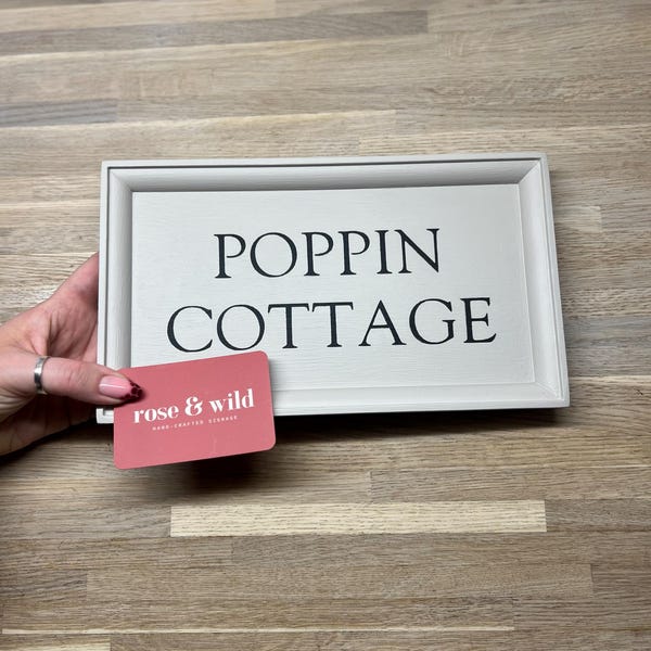 Custom Large Hand-painted Traditional Outdoor Business Sign | Bespoke ...
