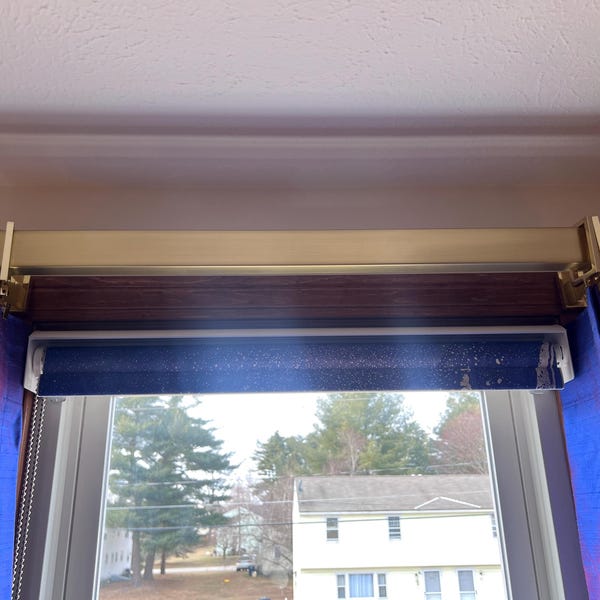 Inside Mount Curtain Rod Bracket - Etsy