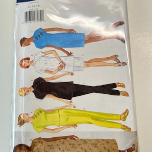 New Look 6807 Misses' 2 Hour Knit Tops Size 8, 10, 12, 14, 16, 18 Uncut ...