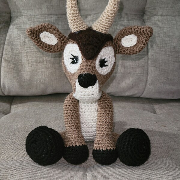 Crochet Deer PATTERN Amigurumi Deer Pattern Pdf Tutorial - Manuela the ...
